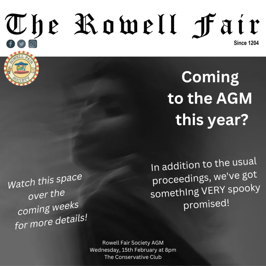 Countdown to the AGM 2023 - The Rowell Fair